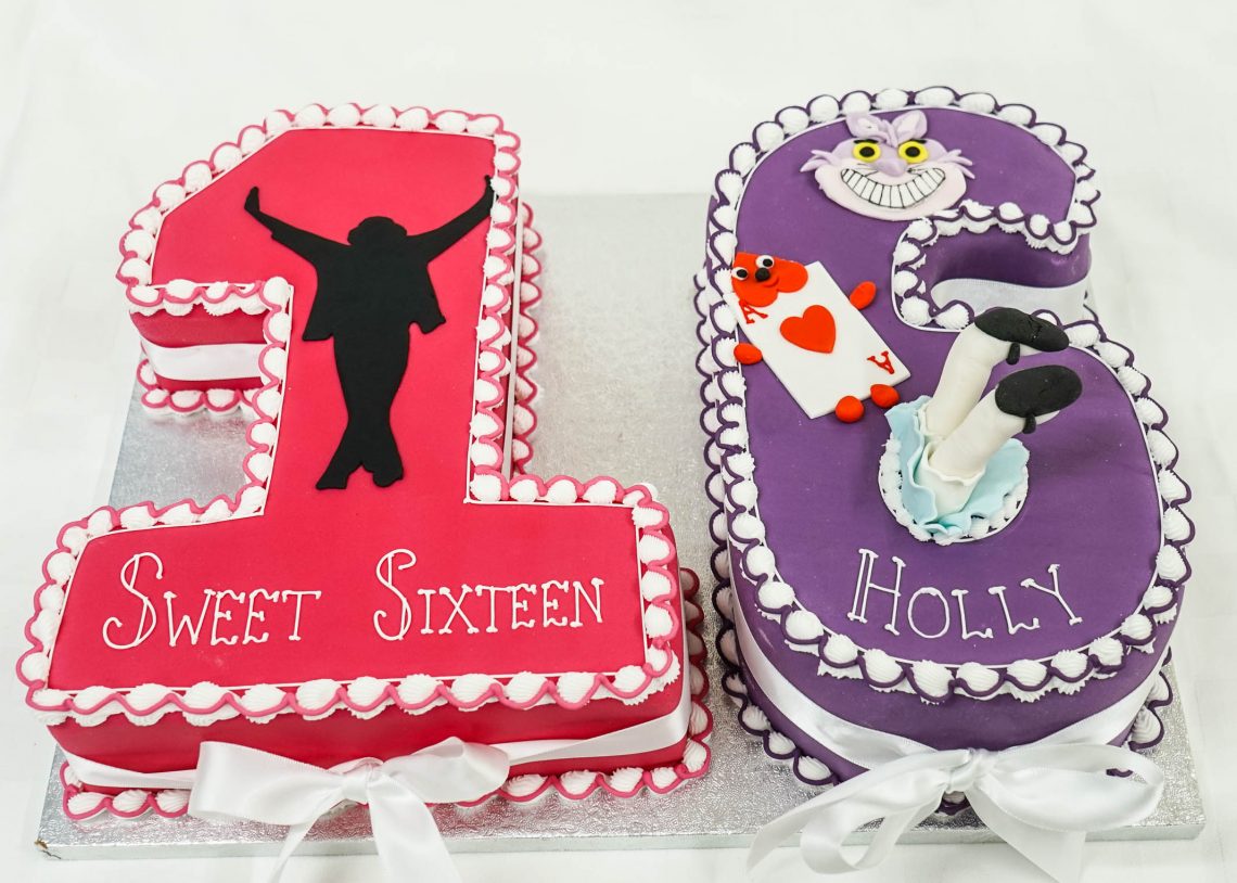 Number Shaped Cakes - Regency Cakes