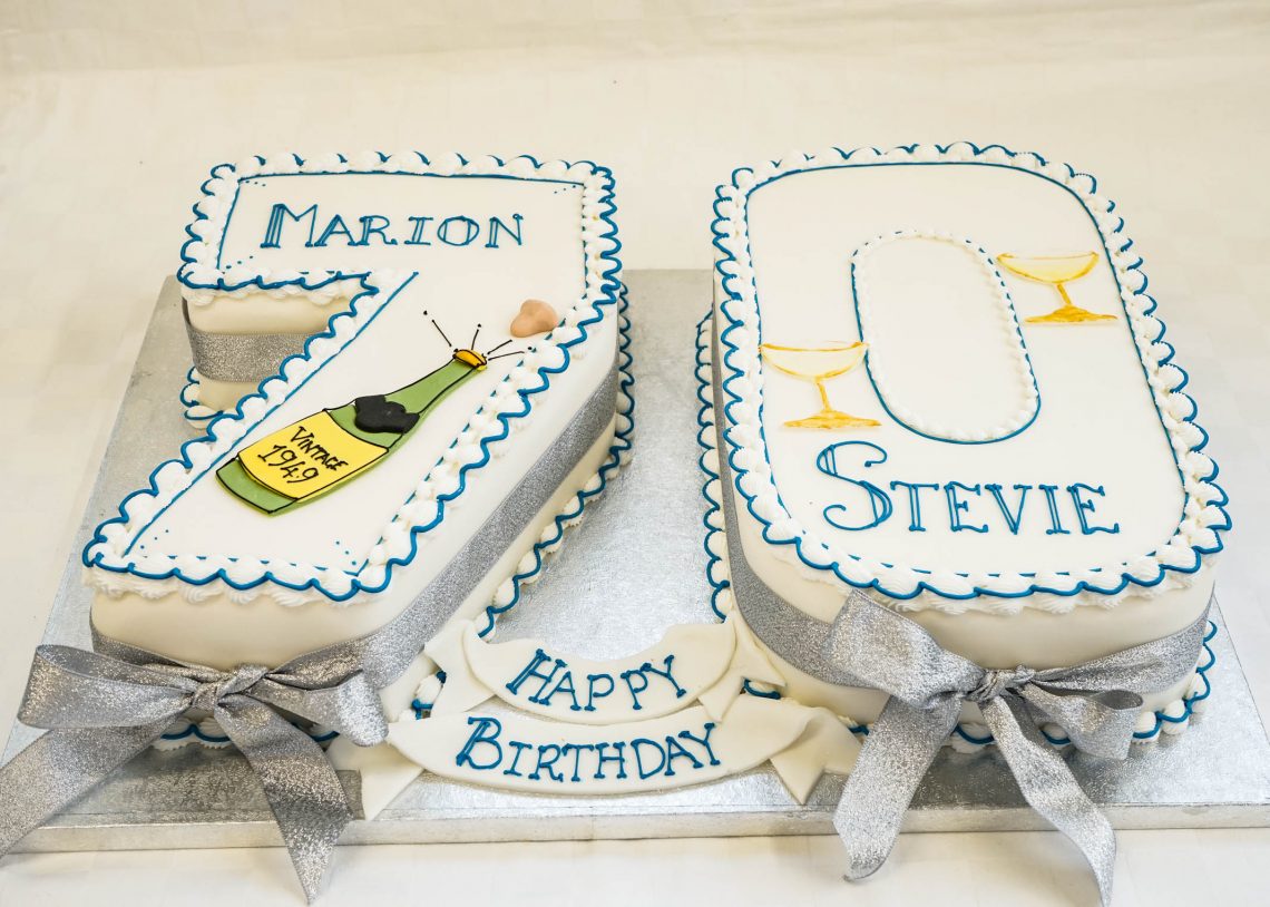 Number Shaped Cakes - Regency Cakes