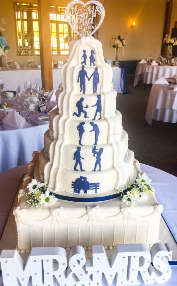 Wow Factor Wedding Cakes Gallery - Regency Cakes